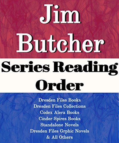 List Series: Jim Butcher: Series Reading Order: Dresden Files Books ...