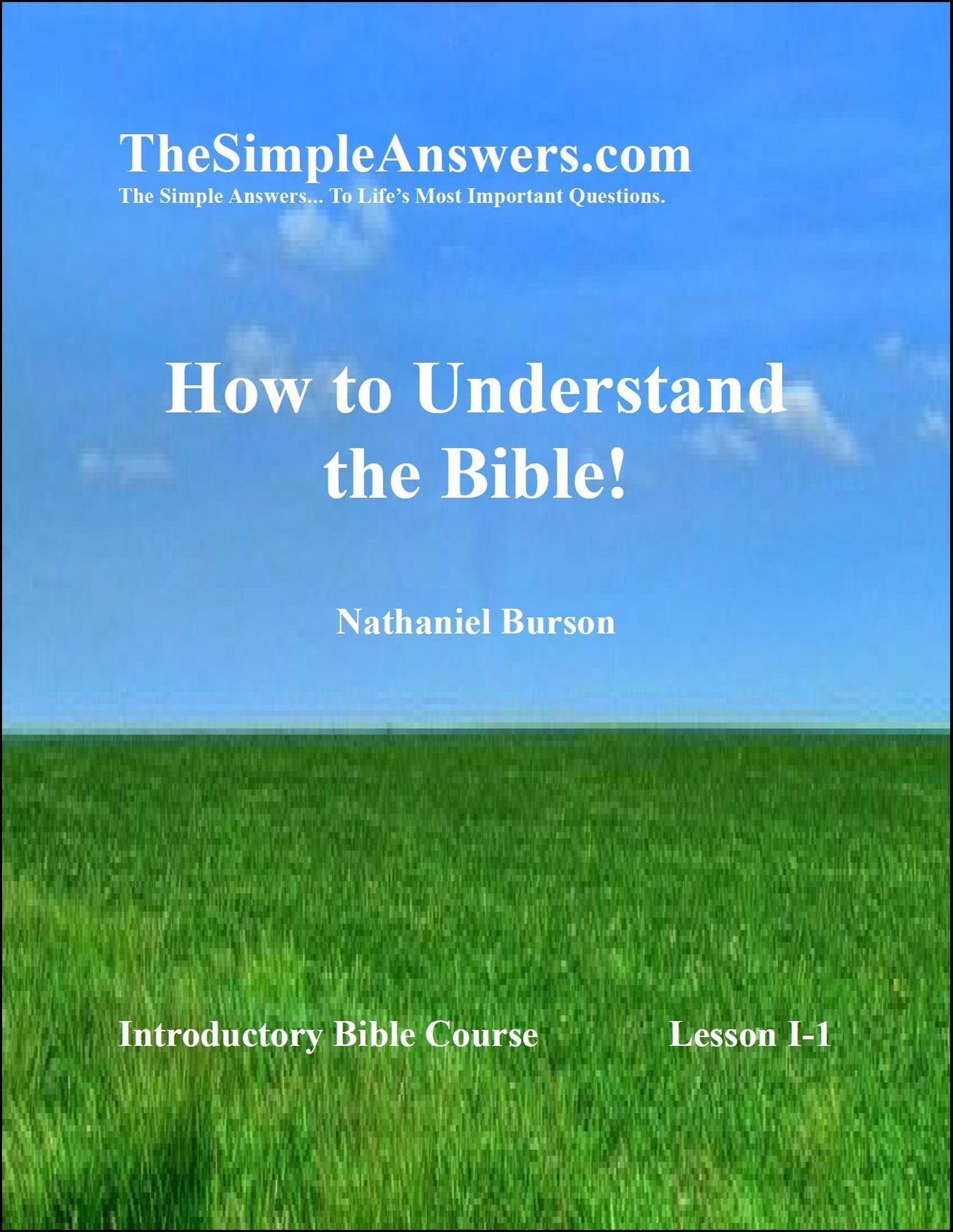How To Understand The Bible! by Nathaniel Burson | Goodreads
