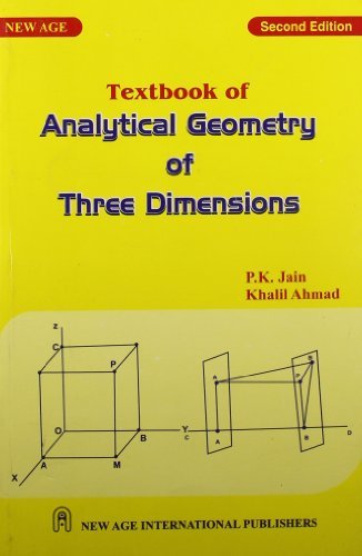 A Textbook of Analytical Geometry of Three Dimensions by P.K. Jain ...