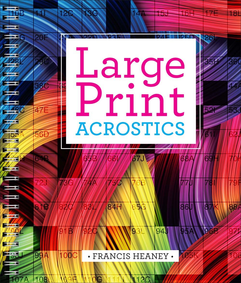 Large Print Acrostics by Francis Heaney | Goodreads