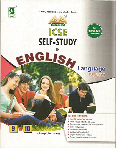 ICSE Self Study in English Language Paper-1 by Joseph Fernandez | Goodreads