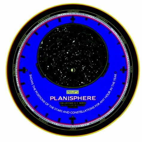 Philip's Planisphere: South America, Southern Africa, Australia, New ...