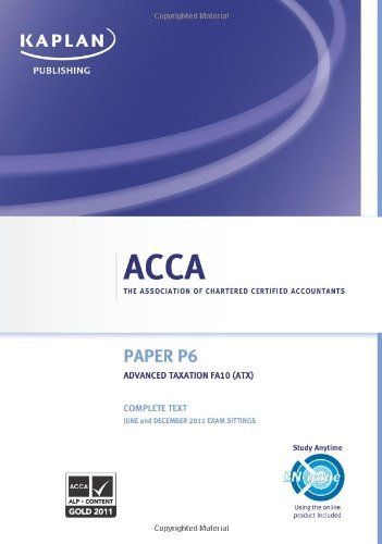 ACCA F1 Accountant in Business - Complete Text 2011 by Kaplan ...