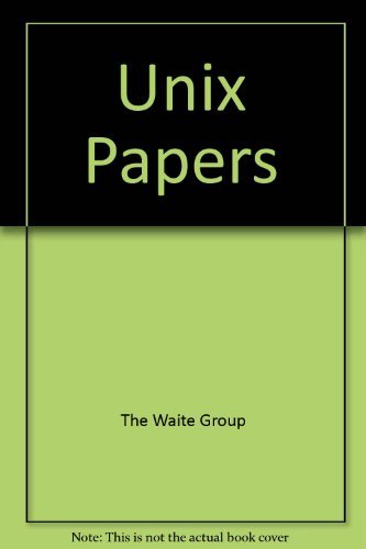 UNIX papers by The Waite Group | Goodreads
