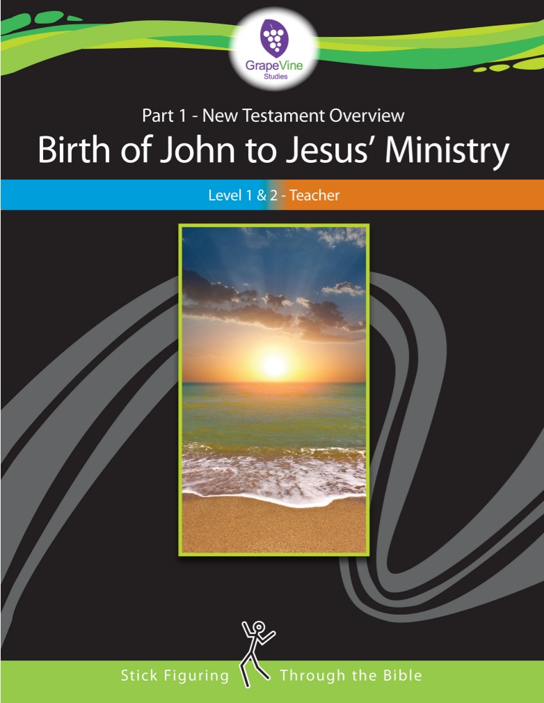 New Testament Overview Level 1 & 2: Birth of John to Jesus' Ministry by ...