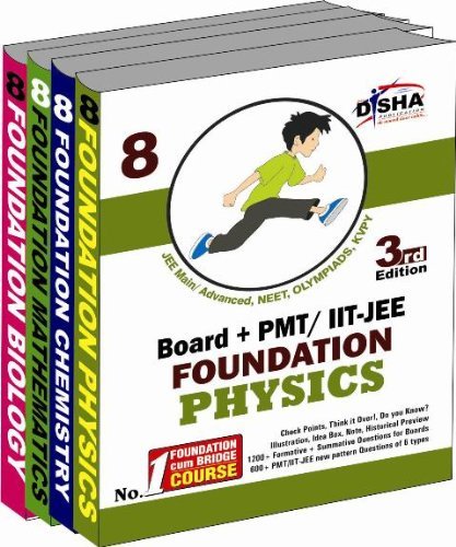 New Pattern Class 8 Boards + Pmt/Iit Foundation (Science + Maths) - Set ...