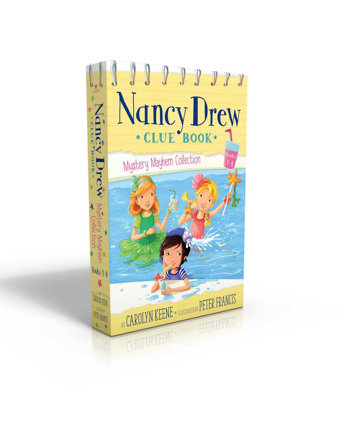 Nancy Drew Clue Book Mystery Mayhem Collection Books 1-4 (Boxed Set ...