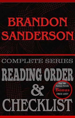 Brandon Sanderson: Complete Series Reading Order & Checklist by T.S ...