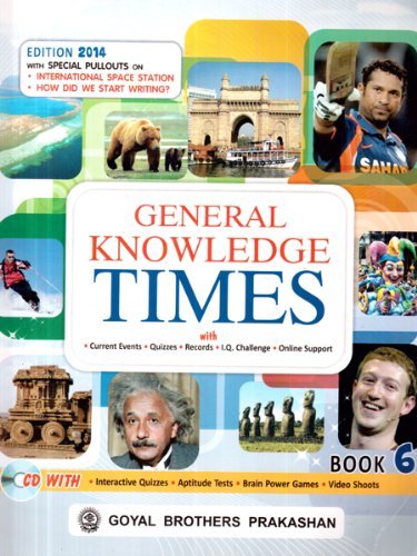 General Knowledge Times with Online Support Book 6 by SR. Vijaya ...