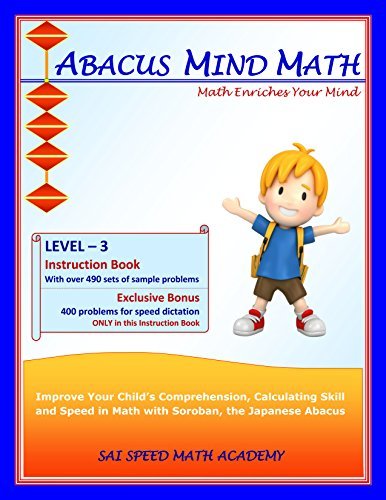 Abacus Mind Math Instruction Book Level 3 by Sai Speed Math Academy ...