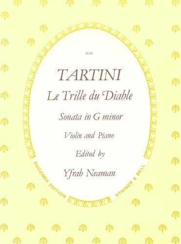 Tartini: Le Trille du Diable. Sonata in G Minor. Violin & Piano by ...