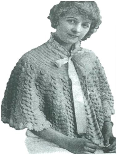 #0231 COLON CAPE VINTAGE CROCHET PATTERN by Princess of Patterns ...