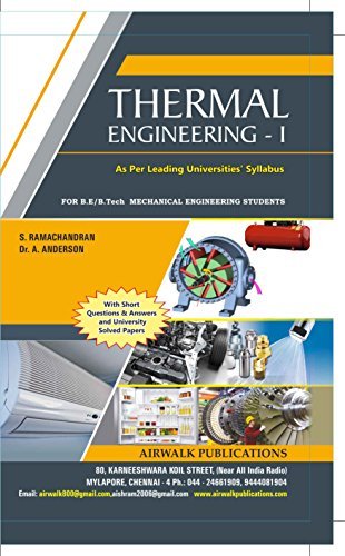 THERMAL ENGINEERING - 1 by S. Ramachandran | Goodreads