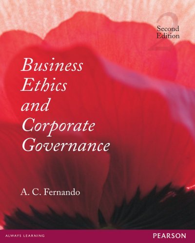 Business Ethics and Corporate Governance by A.C. Fernando | Goodreads