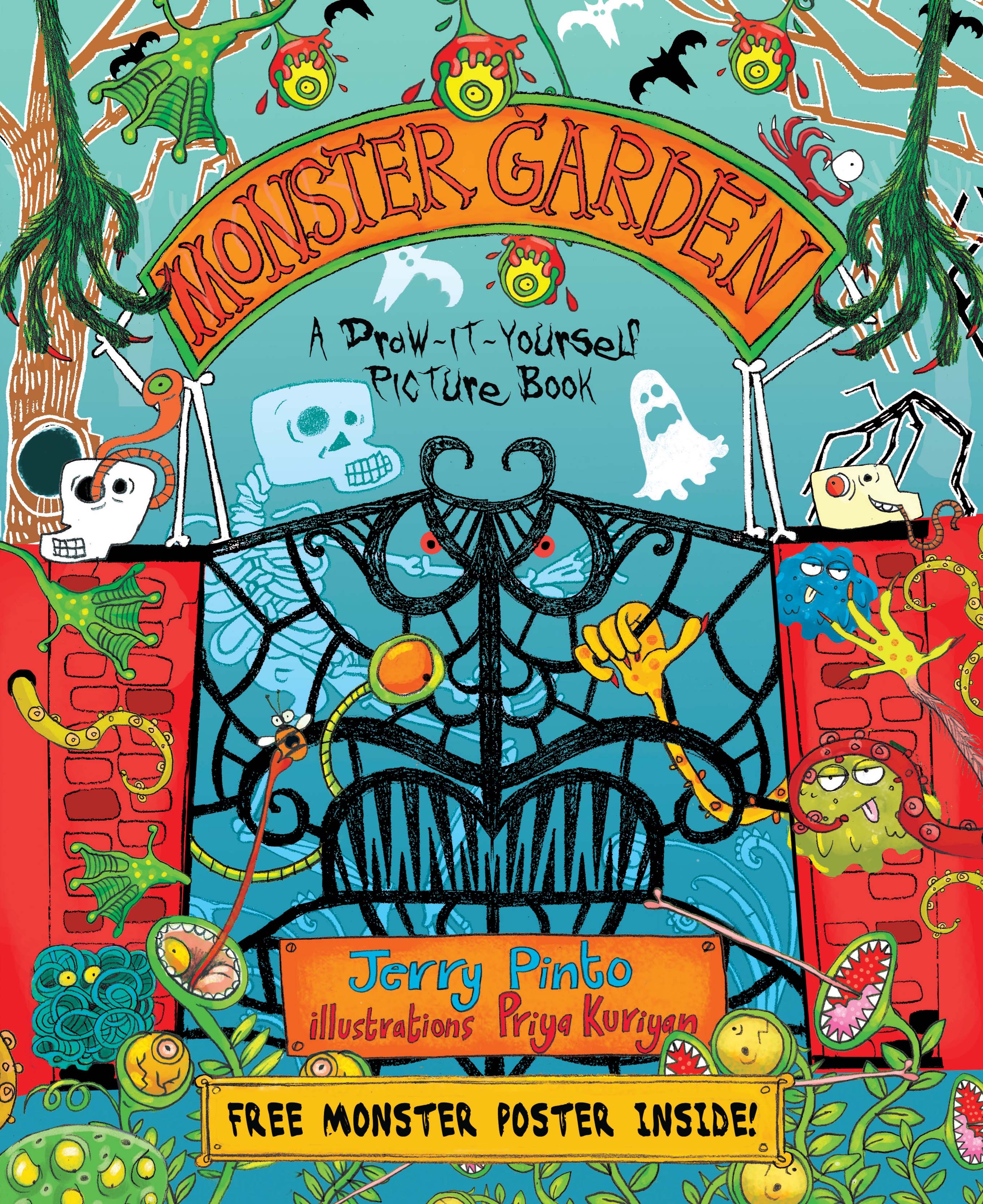 Monster Garden: A Draw-it-Yourself Picture Book by Jerry Pinto | Goodreads
