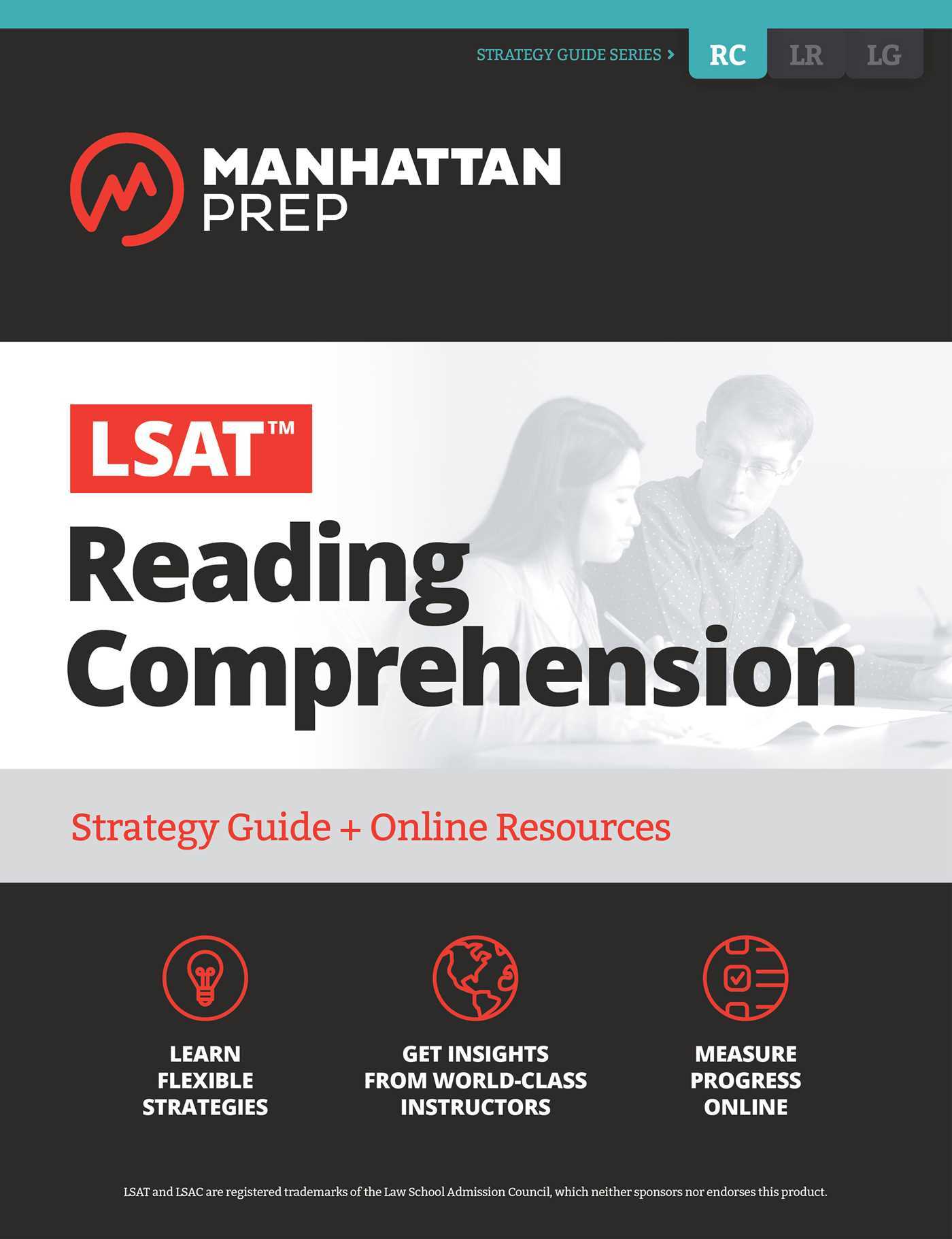 LSAT Reading Comprehension: Strategy Guide + Online Tracker by ...