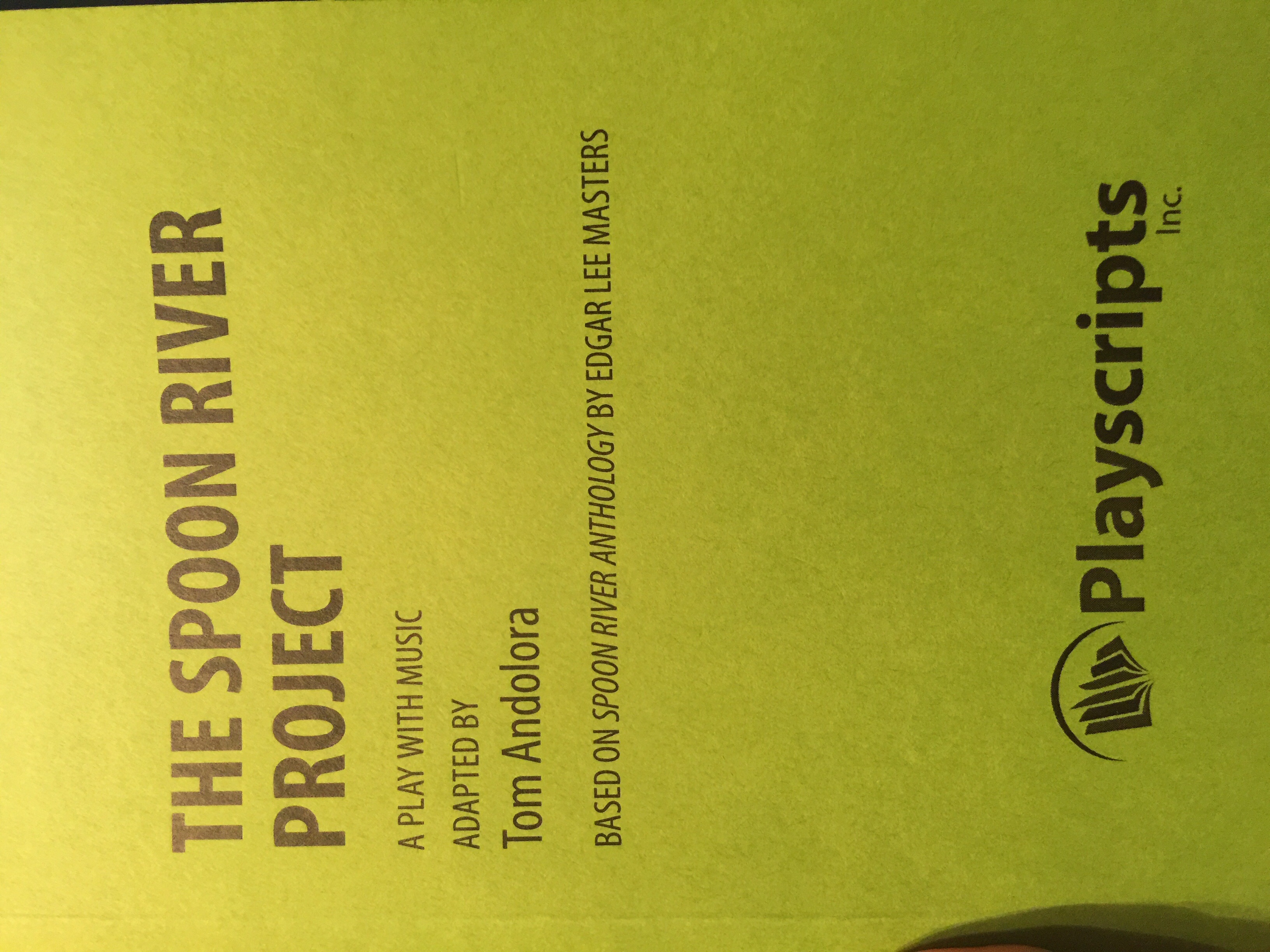 The Spoon River Project by Tom Andolora | Goodreads