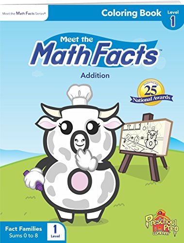Meet the Math Facts Level 1 - Coloring Book by Kathy Oxley | Goodreads