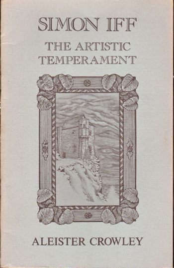 Simon Iff: Artistic Temperament by Aleister Crowley | Goodreads