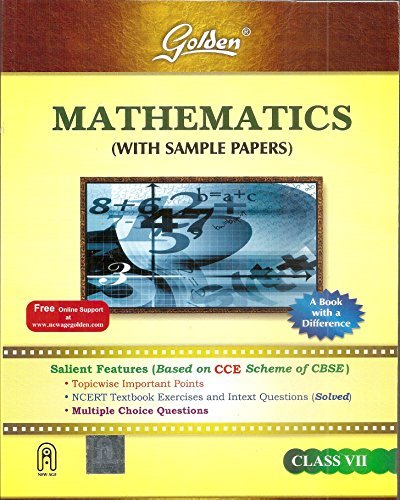 Golden Mathematics: With Sample Papers Class 7 by by H. Krishna (Author ...