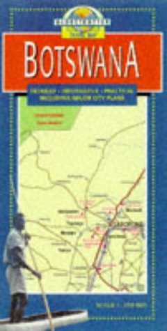 Botswana Travel Map by Globetrotter | Goodreads