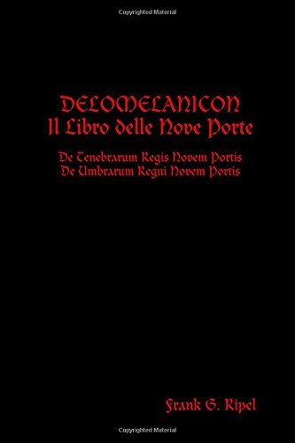 Delomelanicon (Italian Edition) by Frank G. Ripel | Goodreads