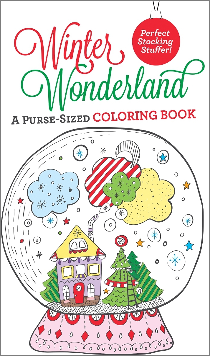 Winter Wonderland: A Purse-Sized Coloring Book by Elizabeth James ...