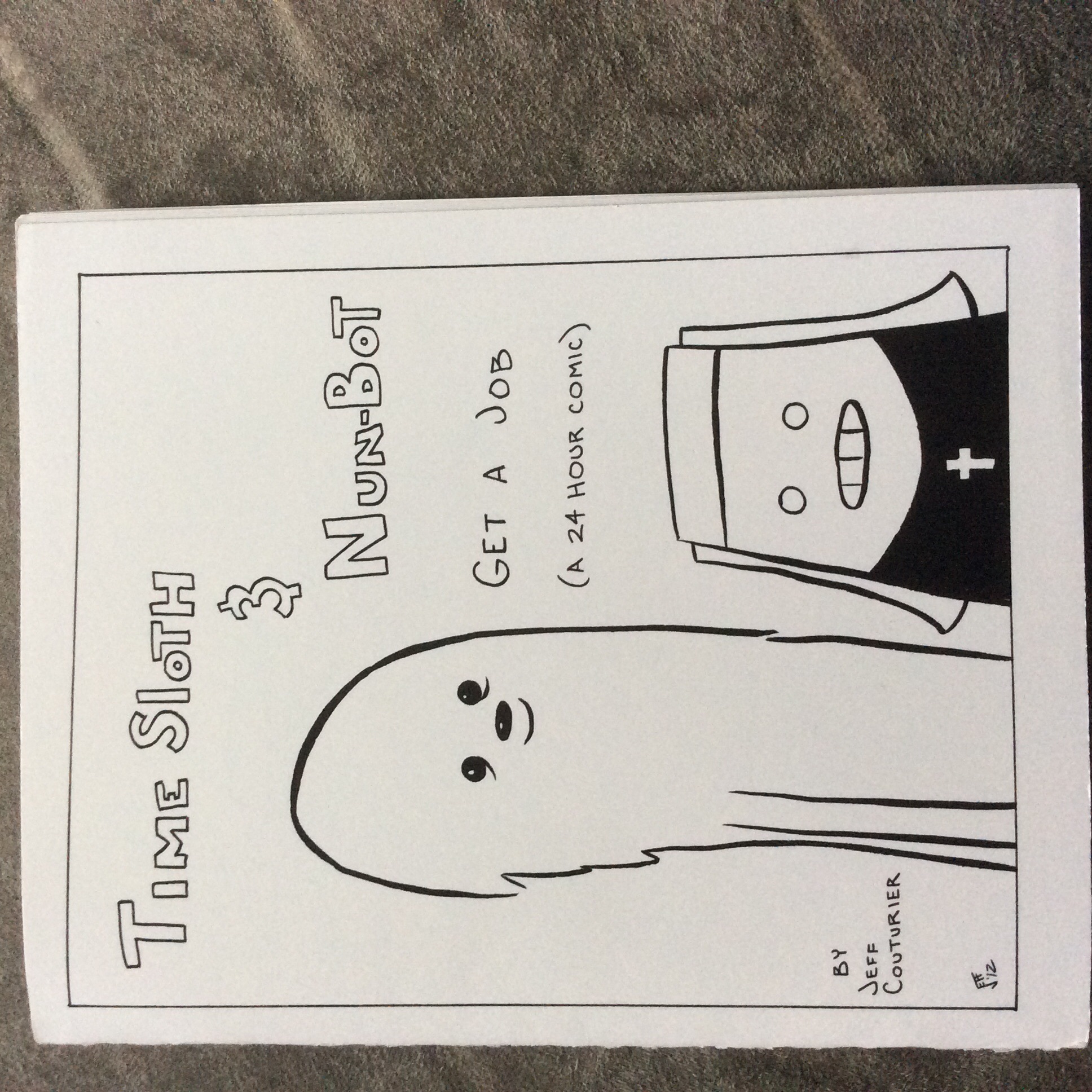 Time Sloth and Nun-Bot Get a Job by Jeff Couturier | Goodreads