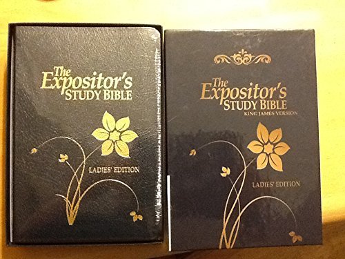 The Expositors Study Bible King James Version Ladies Edition by Jimmy ...