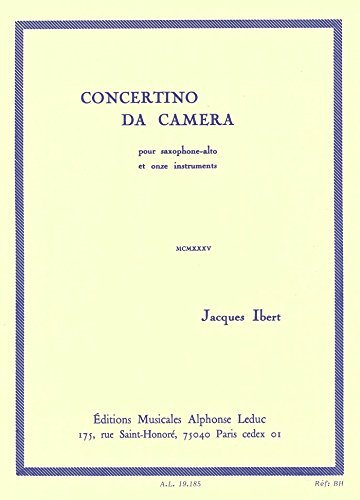 Concertino Da Camera by Jacques Ibert | Goodreads