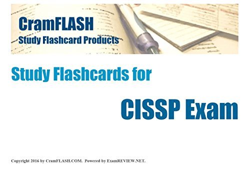 CramFLASH Study Flashcards for CISSP Exam: 100 "cards" included by ...