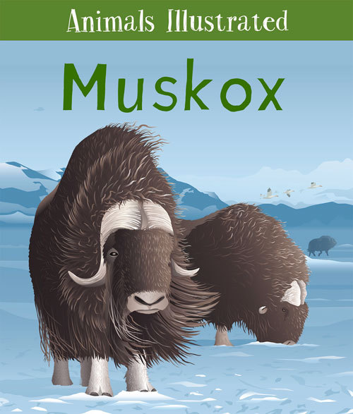 Animals Illustrated: Muskox by Allen Niptanatiak | Goodreads