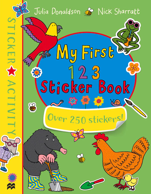 My First 123 Sticker Book: Over 230 Stickers! by Julia Donaldson ...