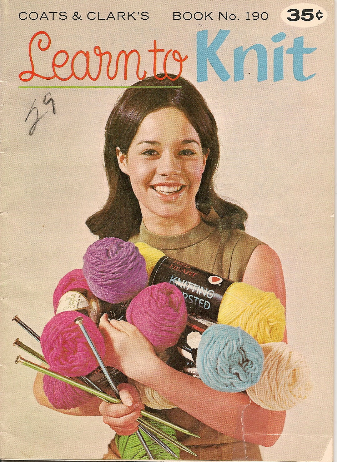 Learn to Knit (Coats & Clark's Book No. 190) by Coats & Clark | Goodreads