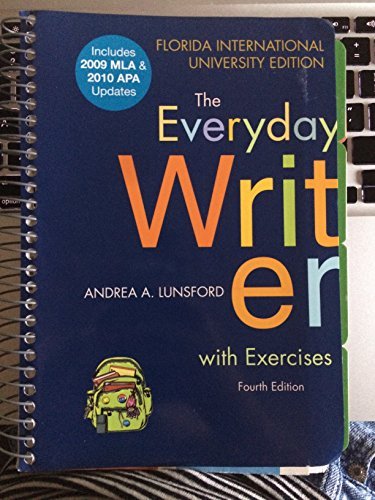 The Everyday Writer with Exercises by Andrea A. Lunsford | Goodreads