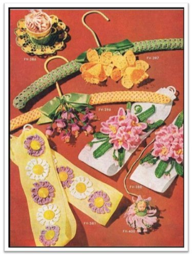 #2384 GIFT FOR HOME AND FRIENDS VINTAGE CROCHET PATTERN by Princess of ...