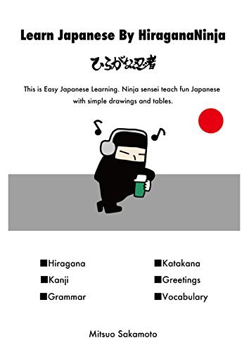 Learning Japanese HiraganaNinja Basic Nihongo: Basic Japanese Language ...