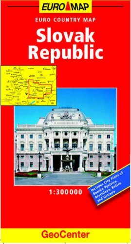 Slovak Republic GeoCenter Euro Map by Auteur onbekend | Goodreads