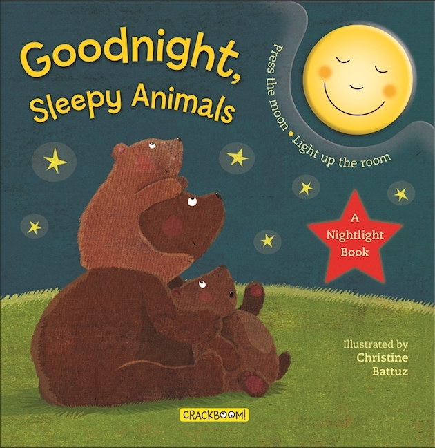 Goodnight, Sleepy Animals: A Nightlight Book by Christine Battuz ...