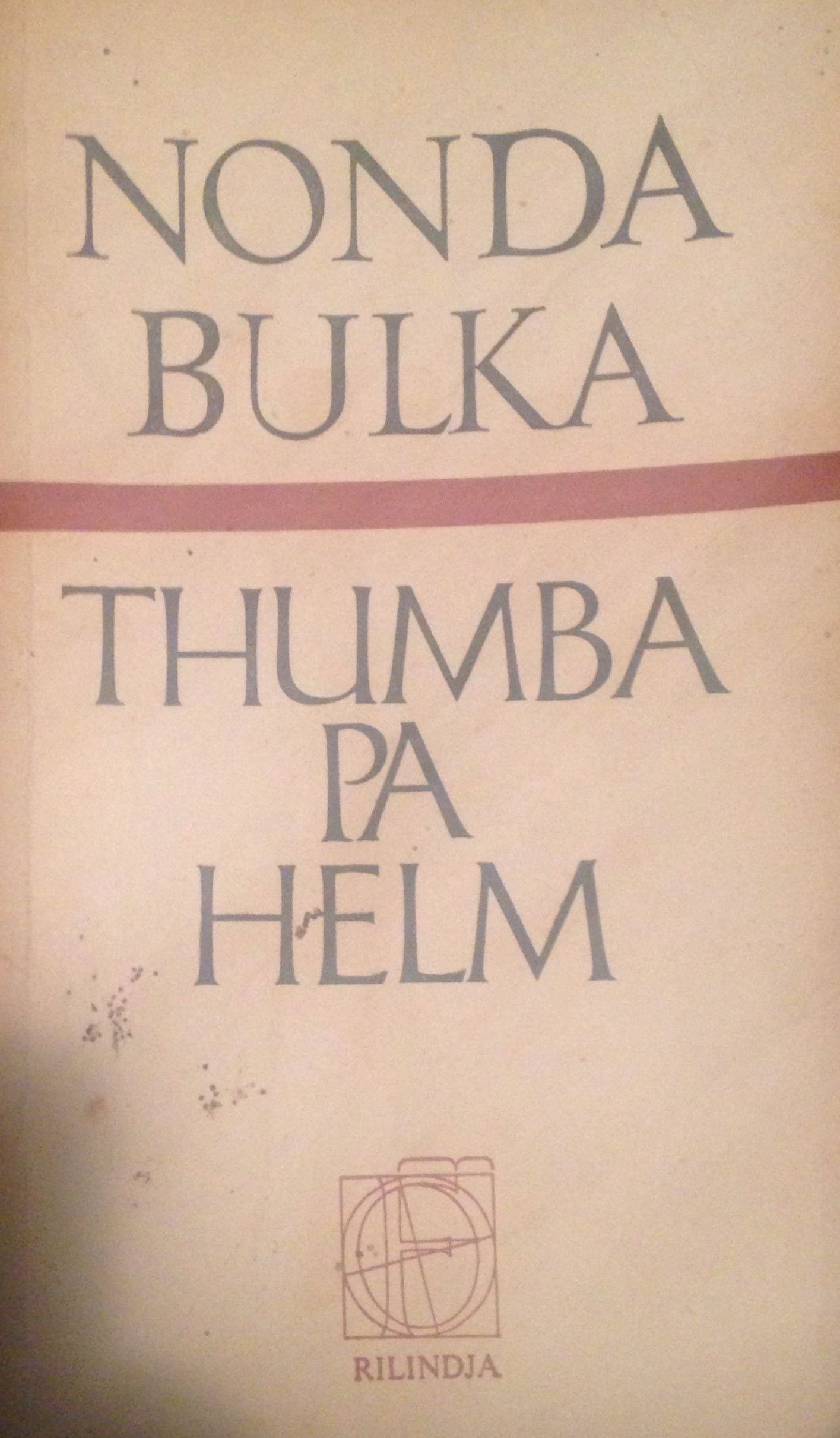 Thumba pa helm by Nonda Bulka | Goodreads