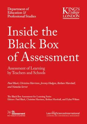 Inside the Black Box of Assessment: Assessment of Learning by Teachers ...