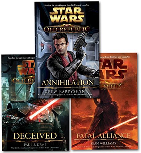 Star Wars The Old Republic Series Collection 3 Books Set-Fatal Alliance ...