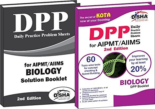 Daily Practice Problem (DPP) Sheets for AIPMT/AIIMS Biology by Disha ...