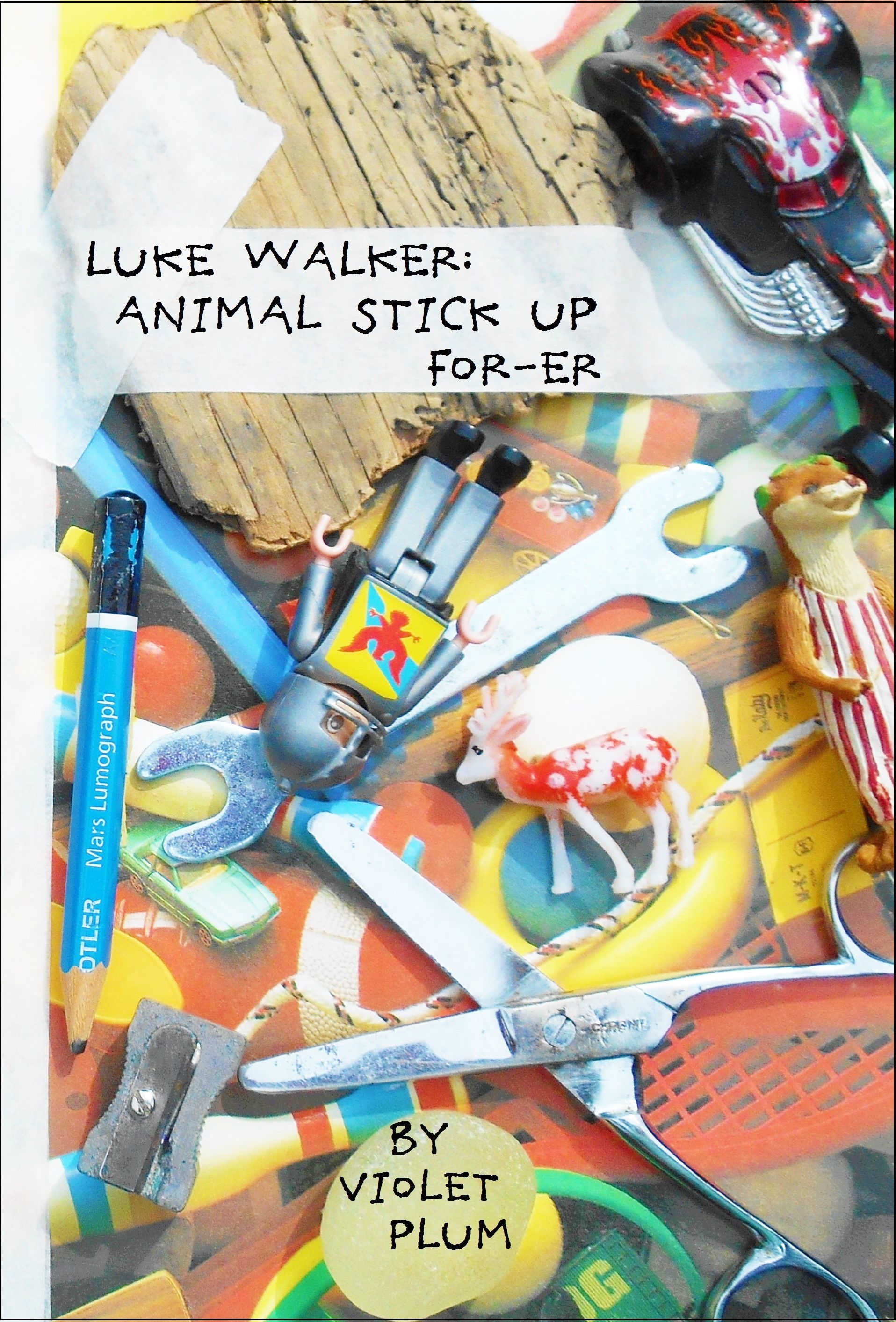Luke Walker: animal stick up for-er by Violet's Vegan Comics | Goodreads