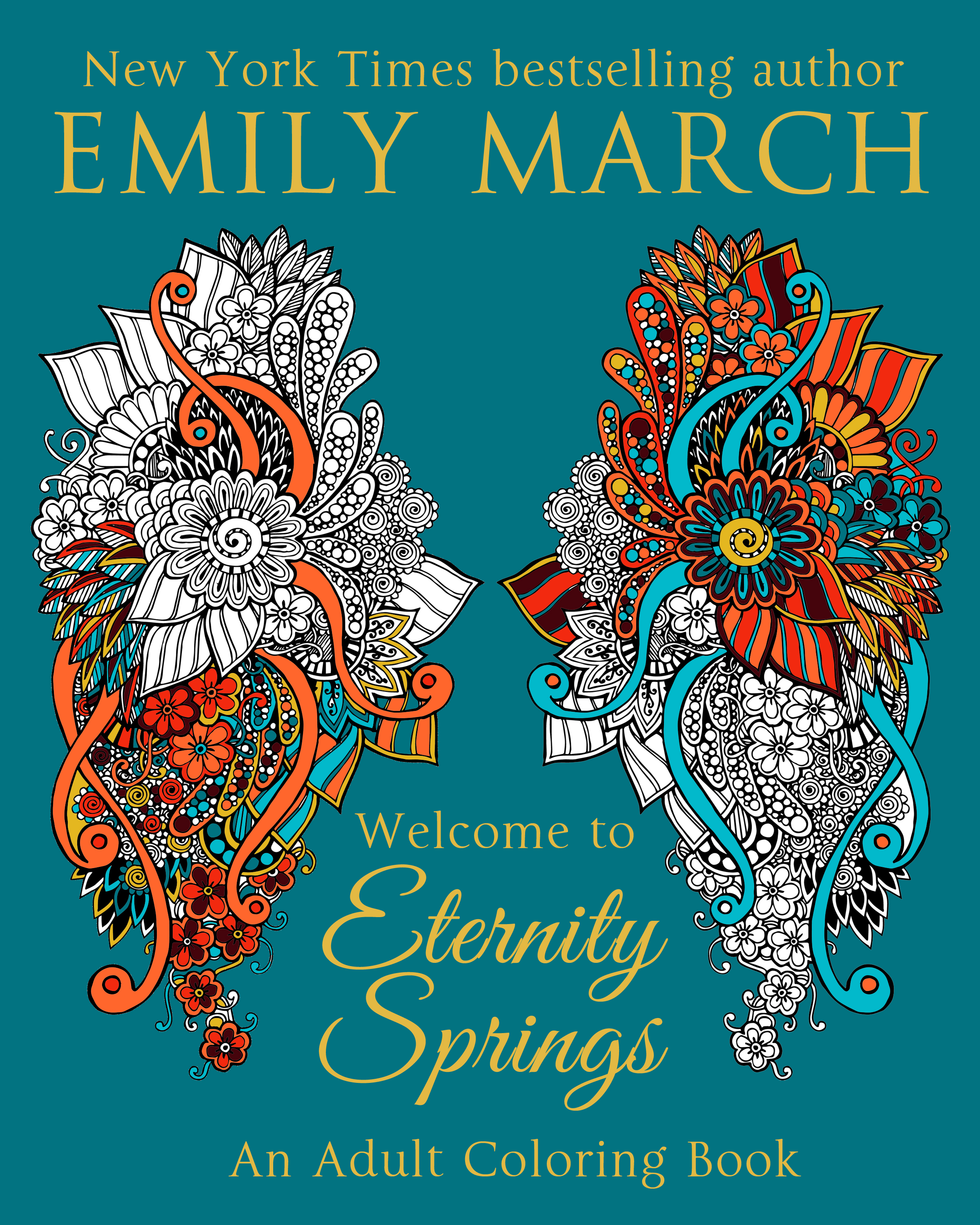 Welcome to Eternity Springs, An Adult Coloring Book by Emily March ...