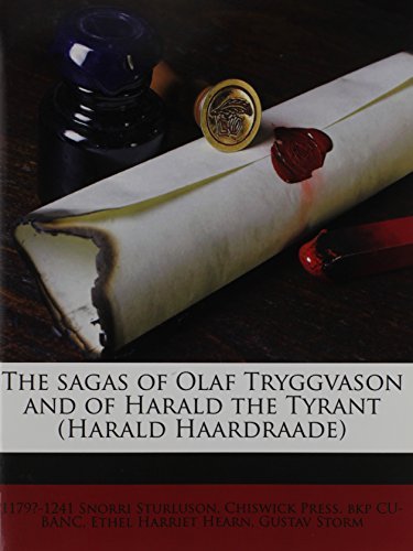 The sagas of Olaf Tryggvason and of Harald the Tyrant by Gustav Storm ...