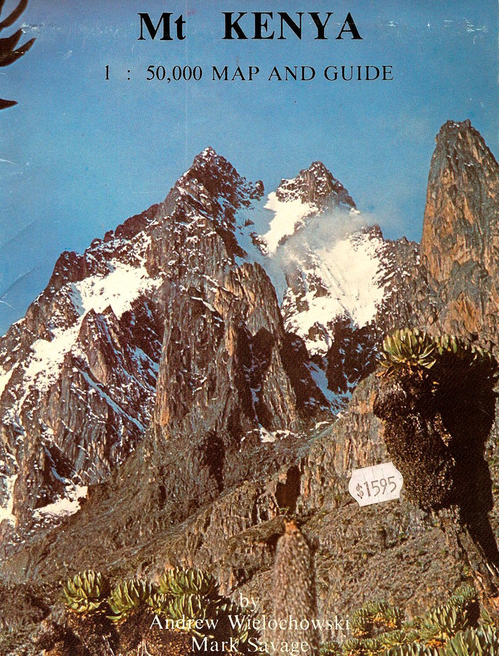 Mount Kenya Map and Guide by Andrew Wielochowski | Goodreads