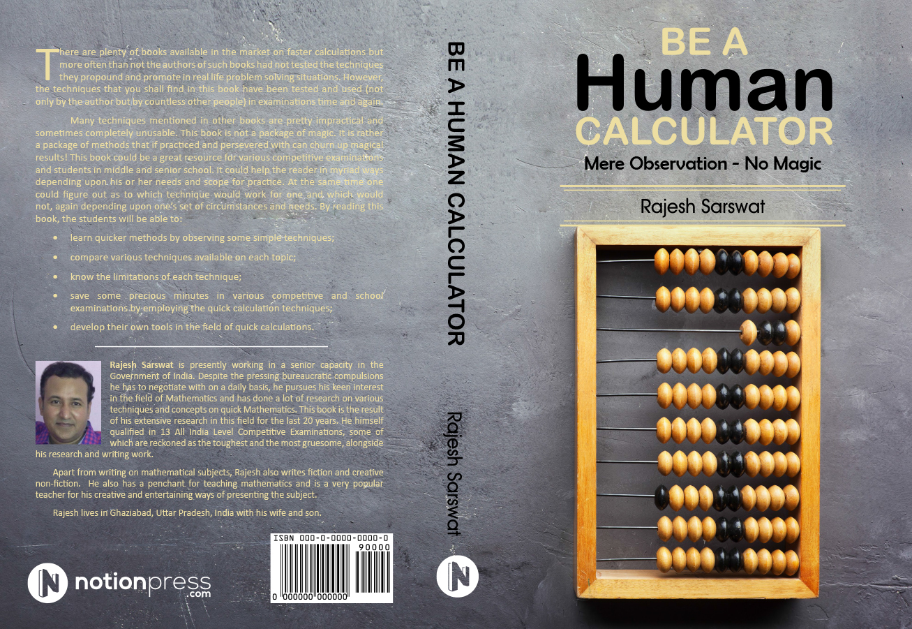 BE A HUMAN CALCULATOR by Rajesh Sarswat | Goodreads