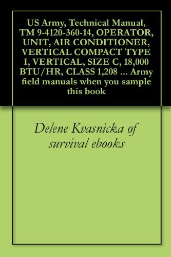 US Army, Technical Manual, TM 9-4120-360-14, OPERATOR, UNIT, AIR ...