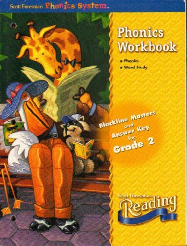 Phonics Workbook Grade 2 (Scott Foresman Reading Grade 2) Blackline ...
